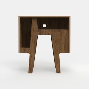 Buró para Recámara Moderno de MDF Diseño y Almacenamiento NW | Hecho y ...